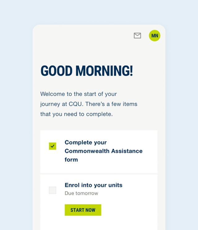 MyCQU: A personalised digital guide for students | Liquid